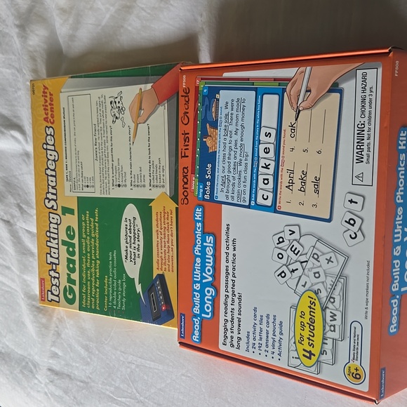 Lakeshore | Toys | Lakeshore Read Build Write Phonics Kit Long Vowels ...